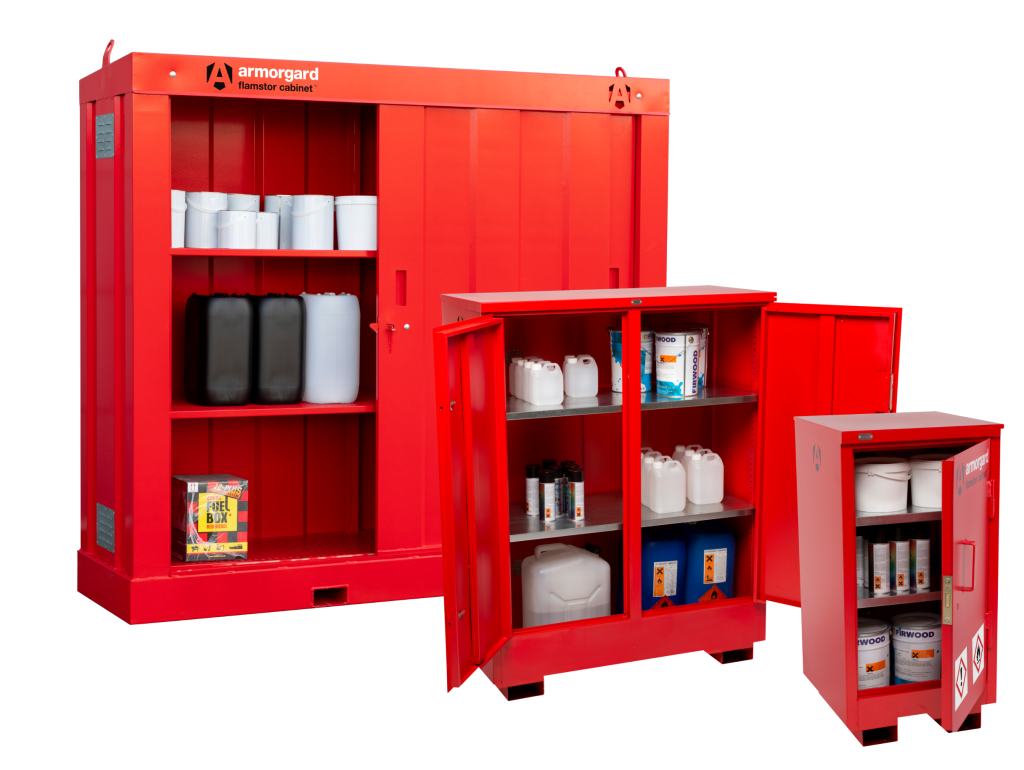 Armorgard FlamStor Cabinets | Hazardous Storage Cabinets