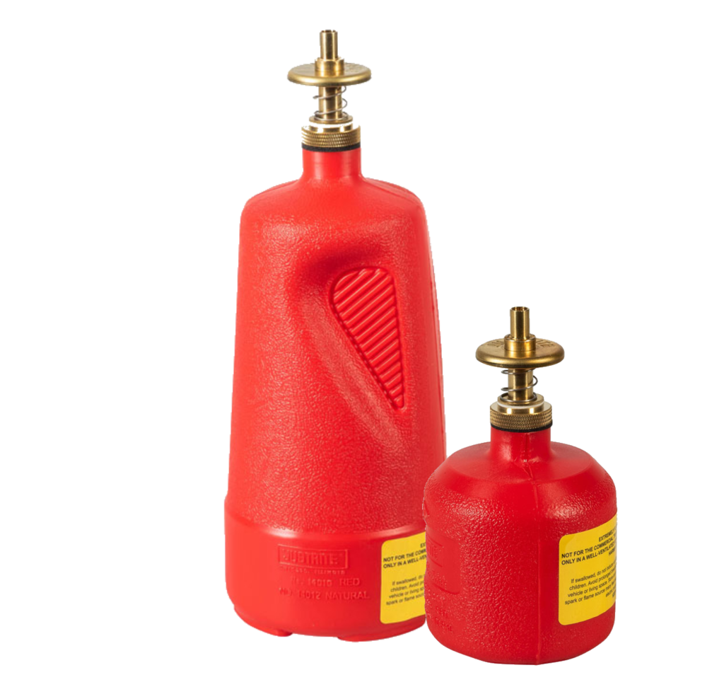 Justrite Polyethylene Safety Dispenser Bottle | Spillcraft