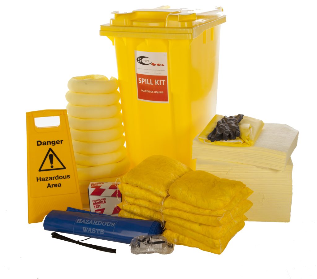 240Ltr Chemical Emergency Spill Kit | Spillcraft